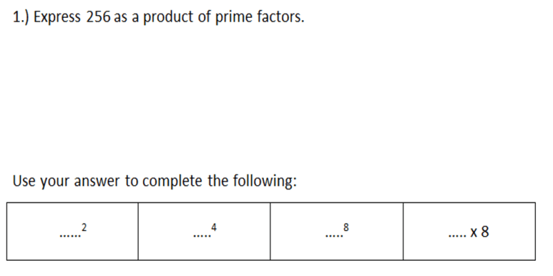 Prime Factor Form | MathsHKO