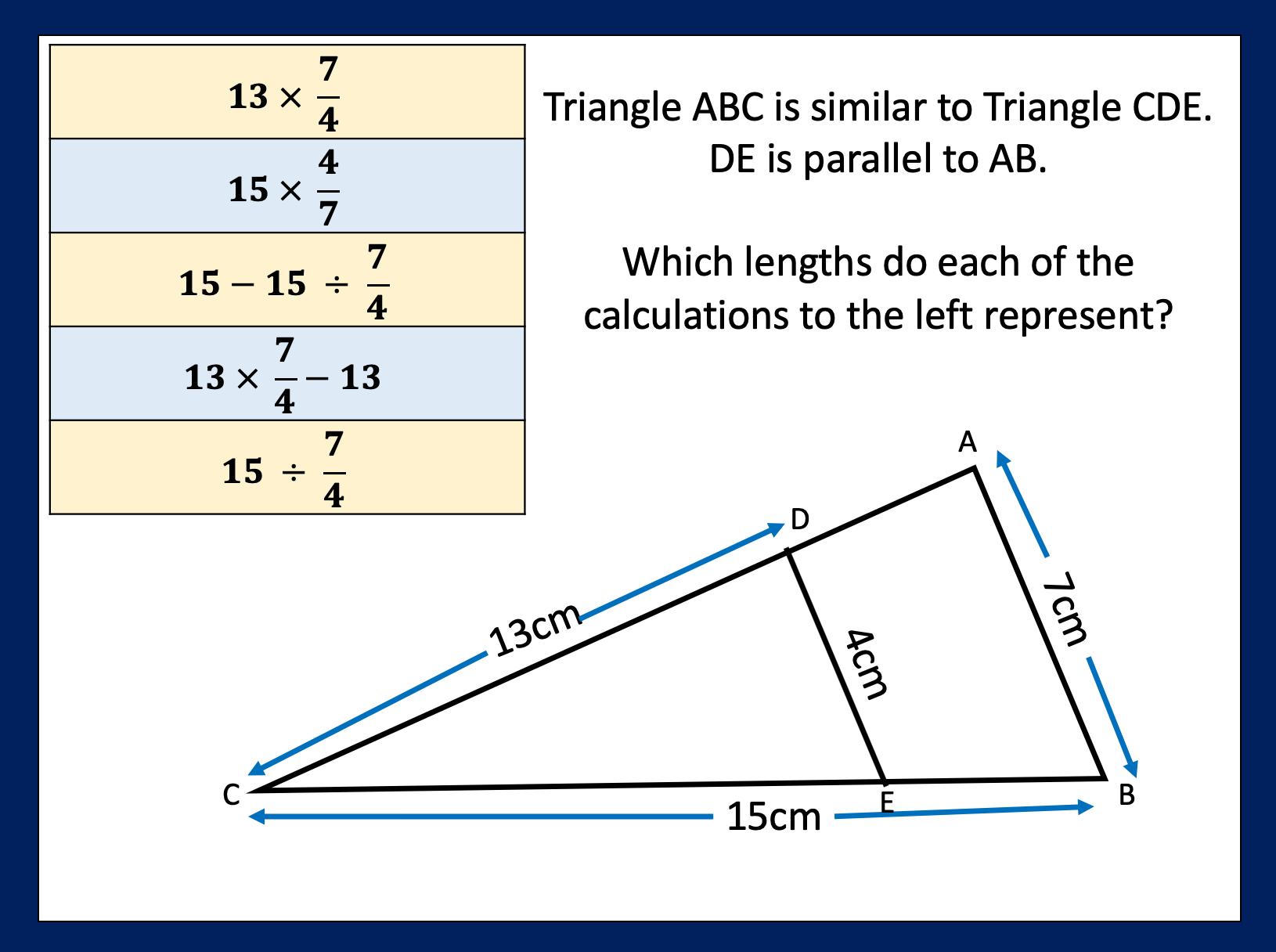 Similarity | MathsHKO