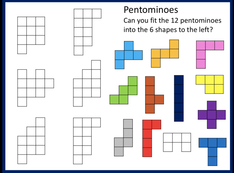 Pentominoes | MathsHKO