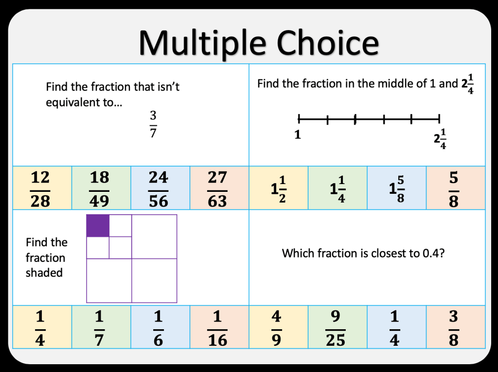 Multiple Choice | MathsHKO