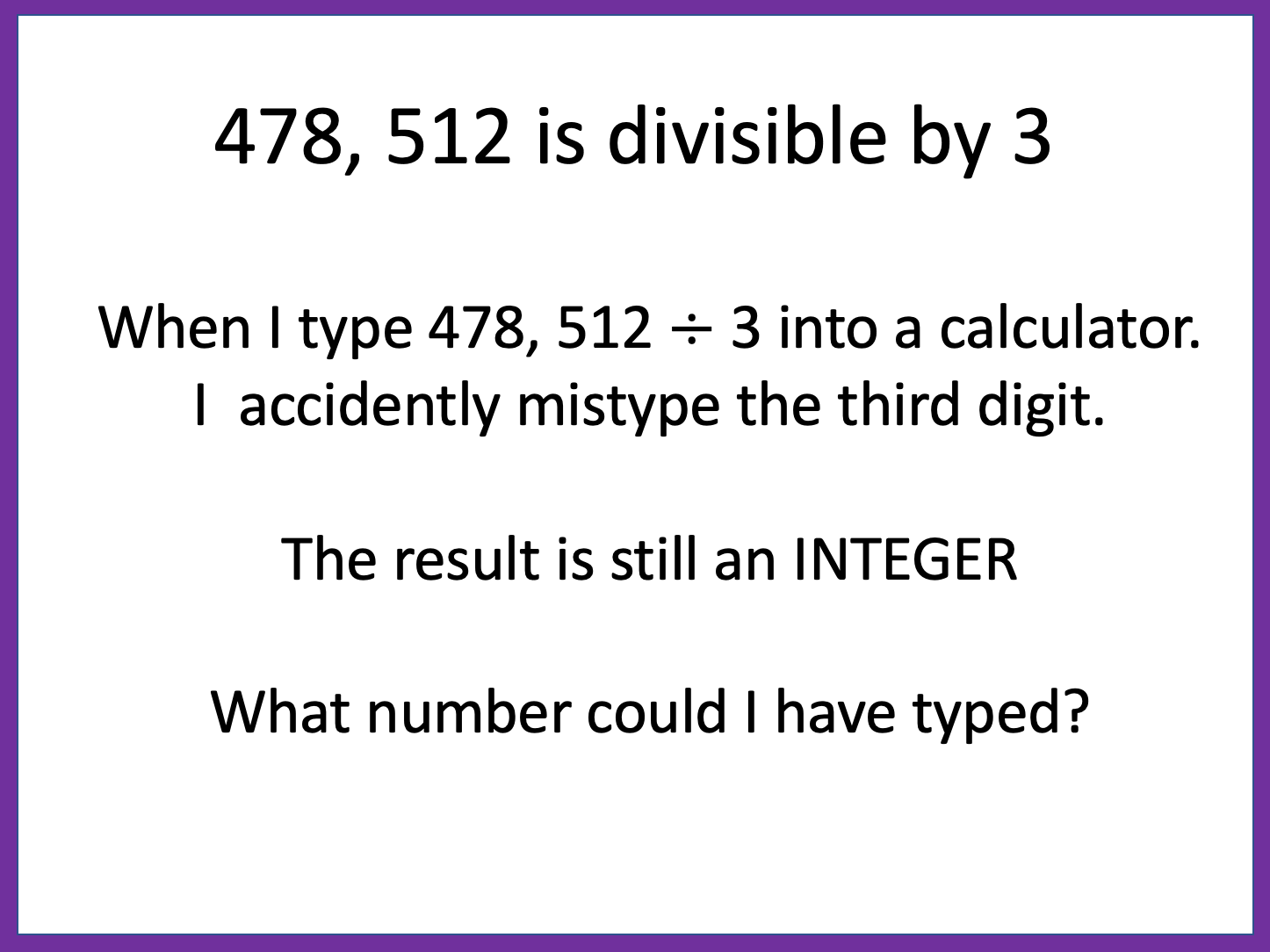 Divisibility | MathsHKO