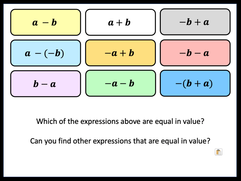Equivalent Expressions | MathsHKO