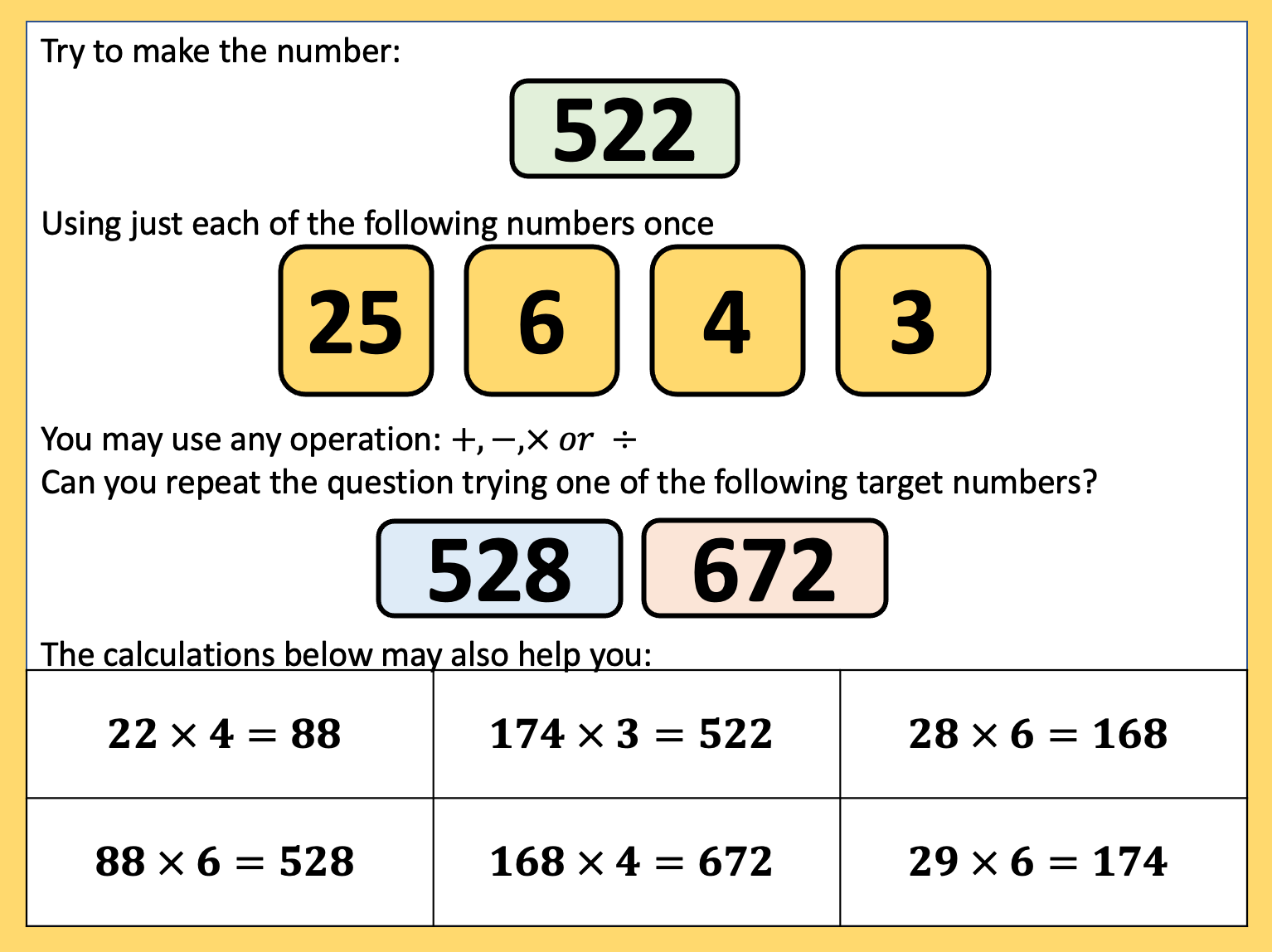 Laws of Arithmetic (Countdown) | MathsHKO