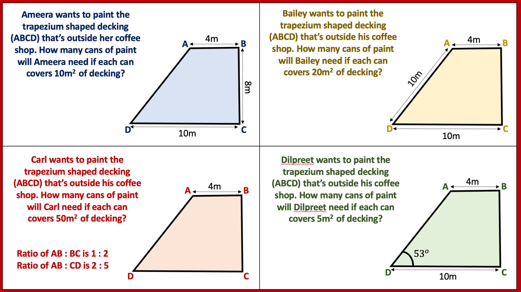 Area of 2D shapes | MathsHKO