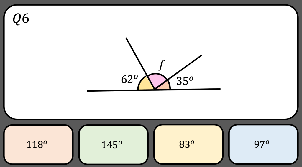 Angles on a Straight line | MathsHKO