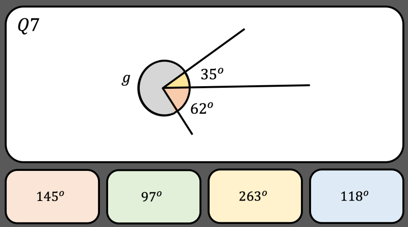 Angles on a Straight line | MathsHKO
