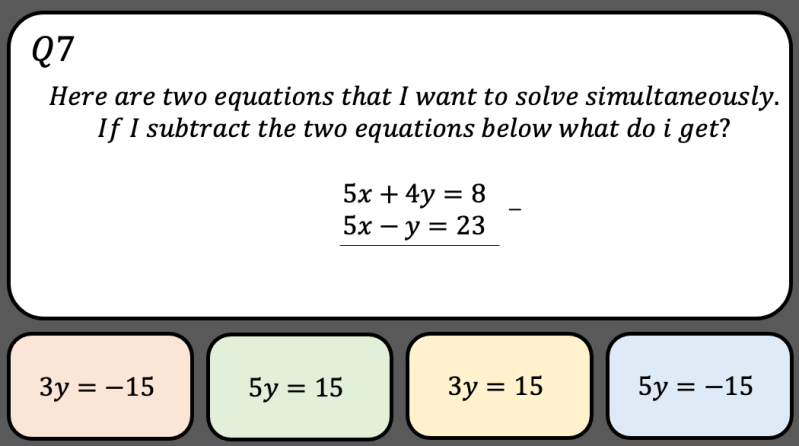 Multiple Choice | MathsHKO
