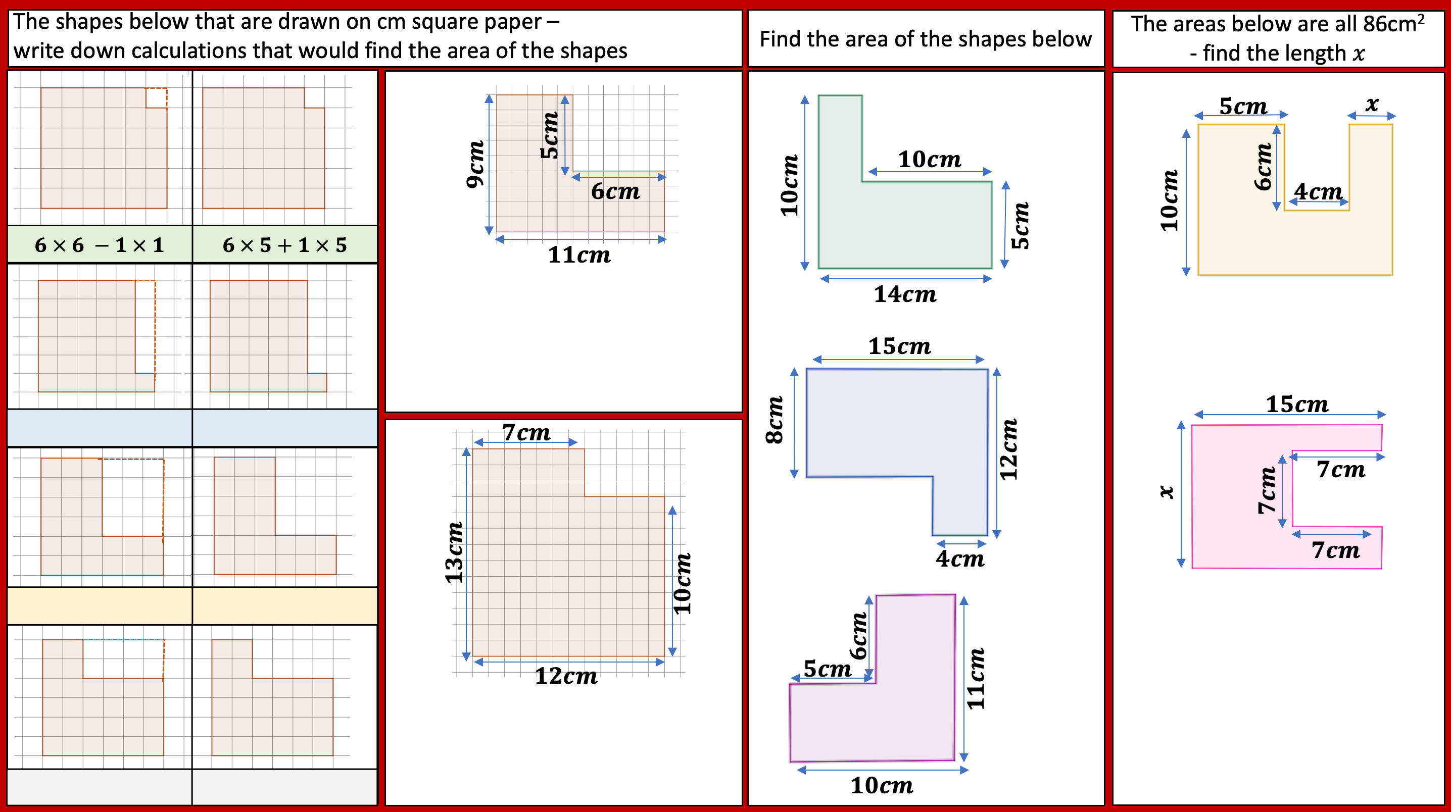 Mixed Attainment – Shape | MathsHKO