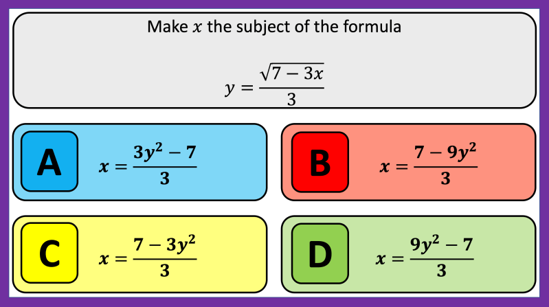Rearranging Formulae | MathsHKO
