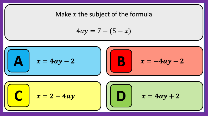 Rearranging Formulae | MathsHKO